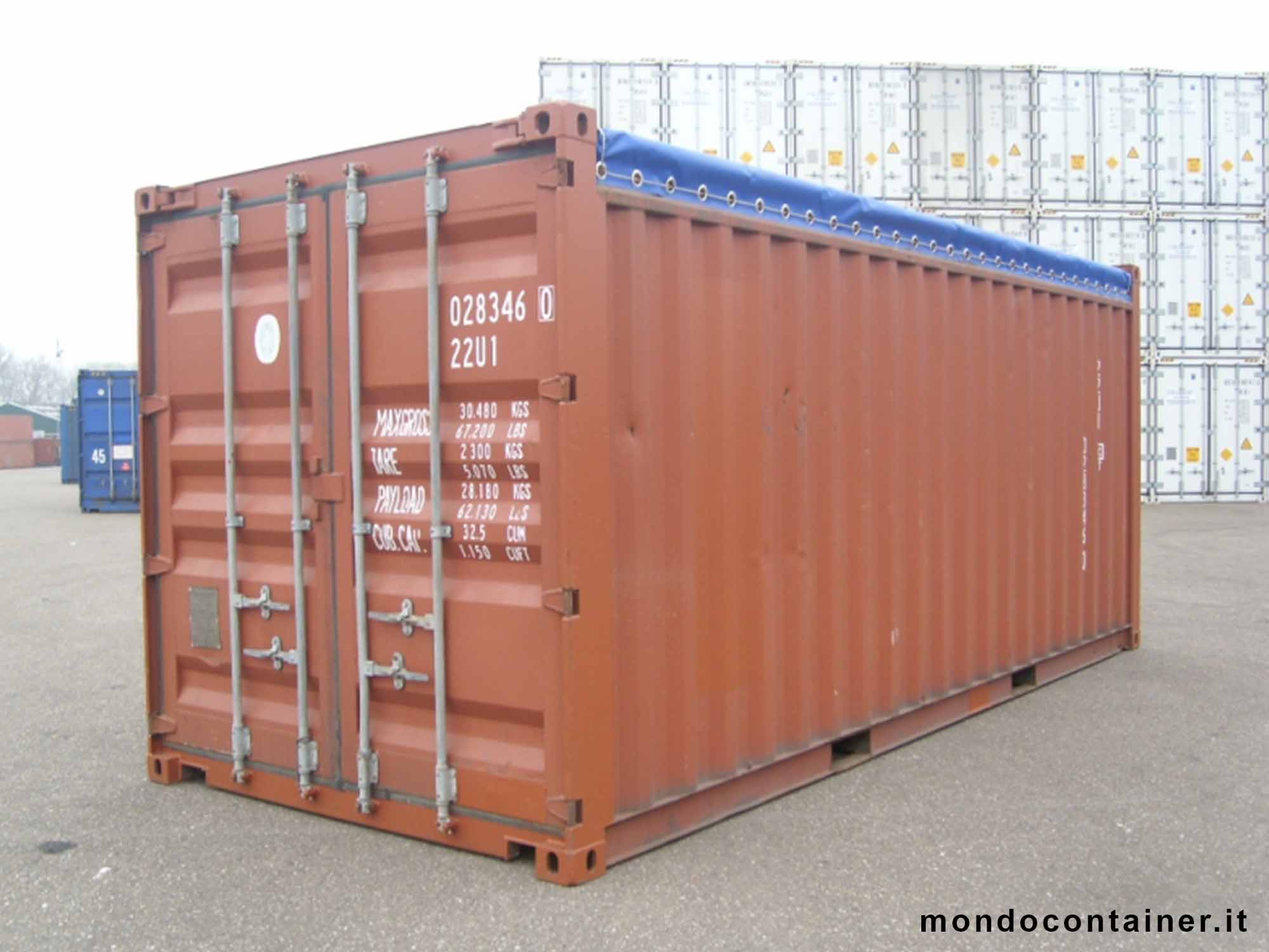 Container 20′ Open Top | Mondocontainer