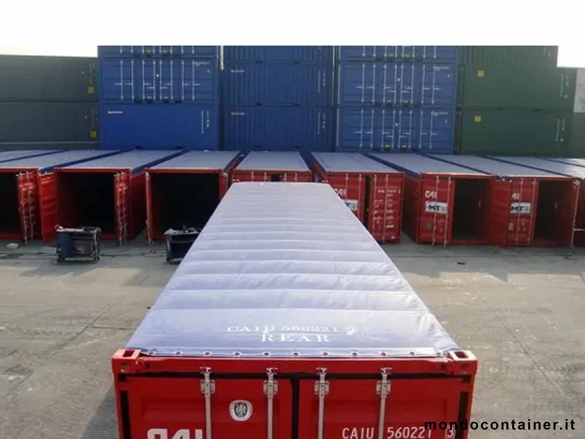 CONTAINER 40′ OPEN TOP | Mondocontainer